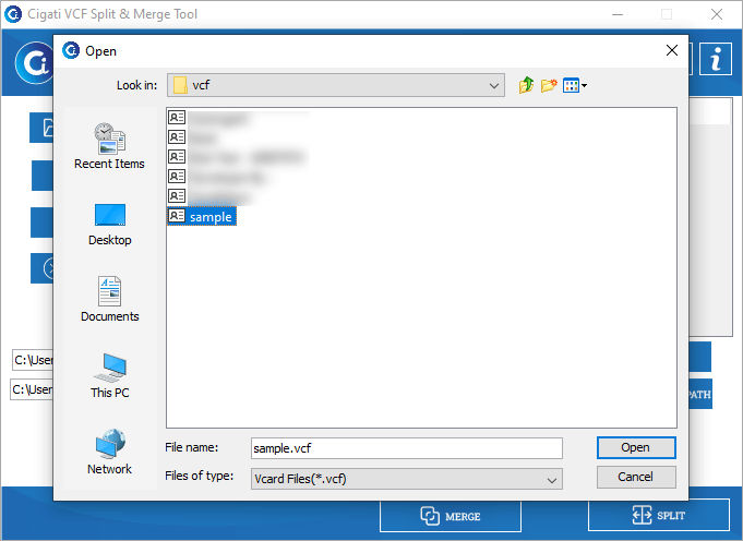 vCard Splitter & Merger - Split & Merge VCF Files and Contacts vCard Splitter & Merger - Split & Merge VCF Files and Contacts